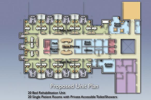 Rehabilitation Center Floor Plan | Viewfloor.co